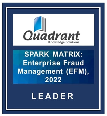 SPARK Matrix: Enterprise Fraud Management (EFM), 2022.
